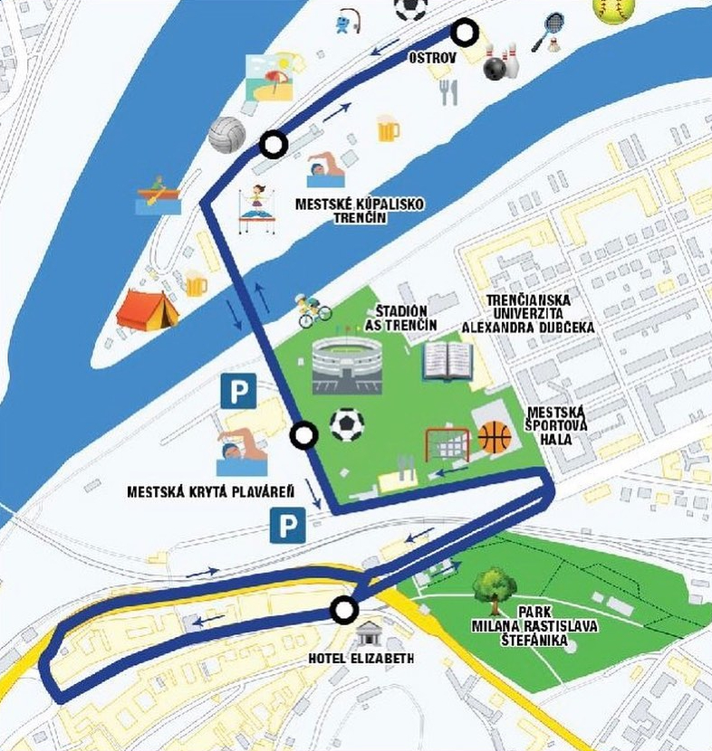 Turistický vláčik Matúš Čák » Visit Trenčín