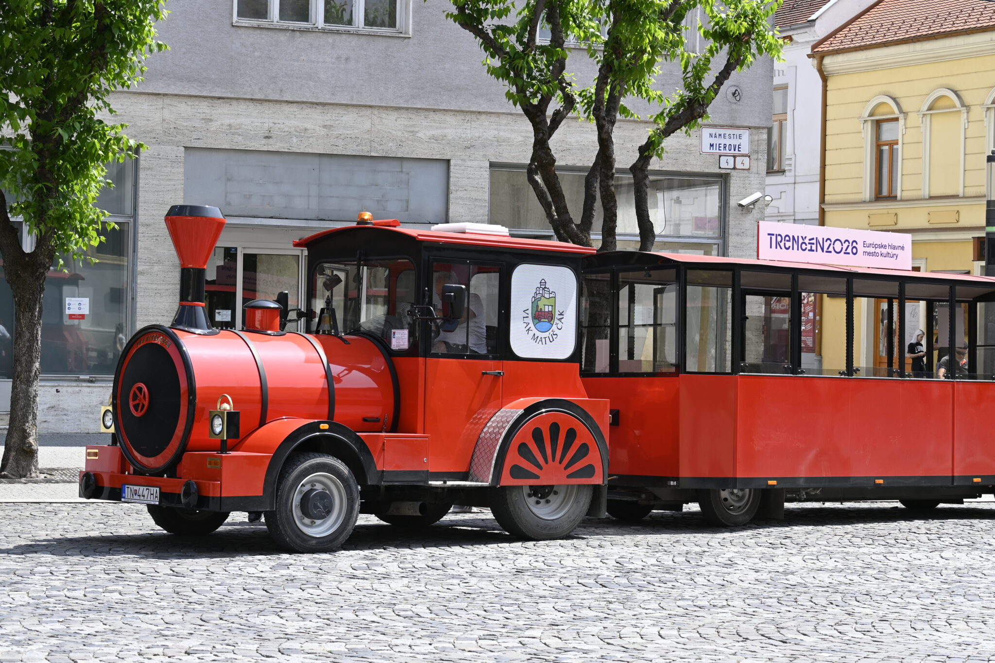 Turistický vláčik Matúš Čák » Visit Trenčín » Zážitky