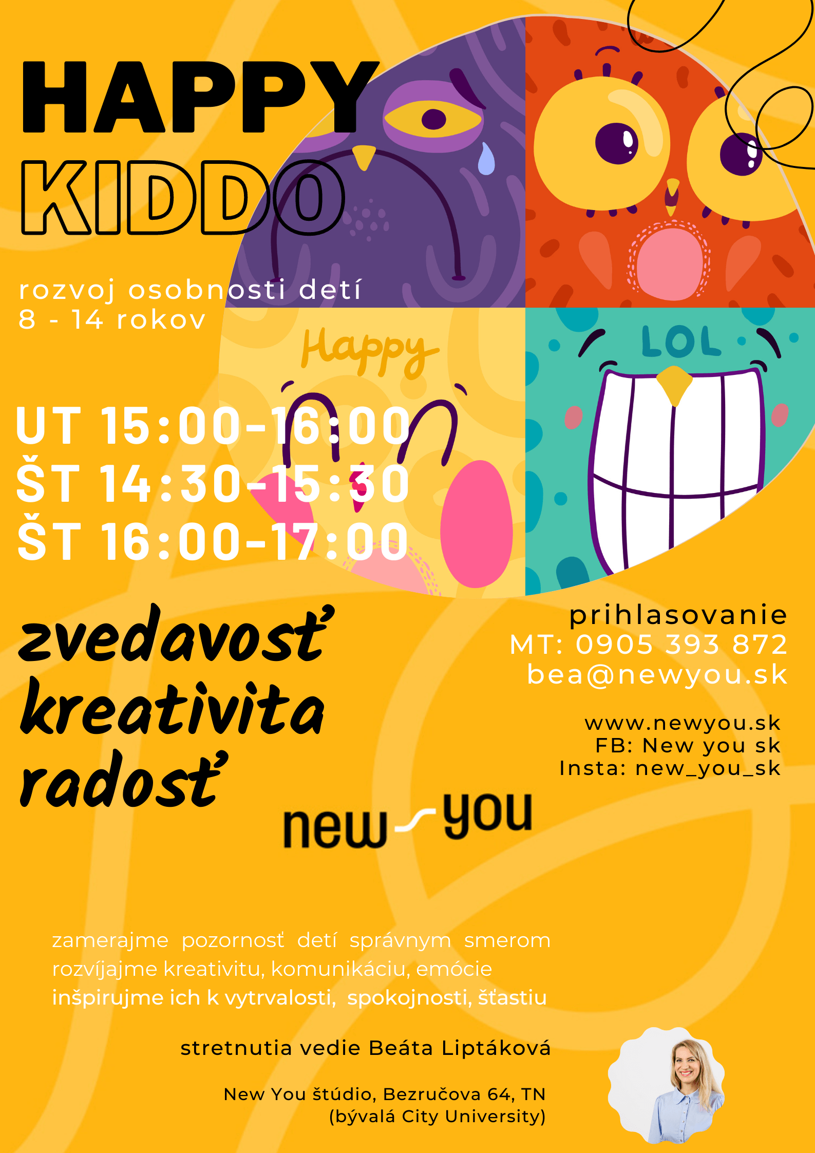 Happy Kiddo - rozvoj osobnosti detí hravo - Visit Trenčín