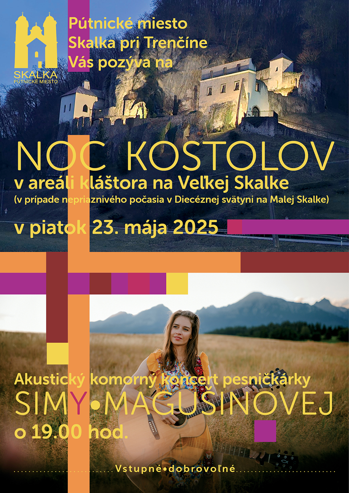 Noc kostolov 2025 na Skalke - Visit Trenčín