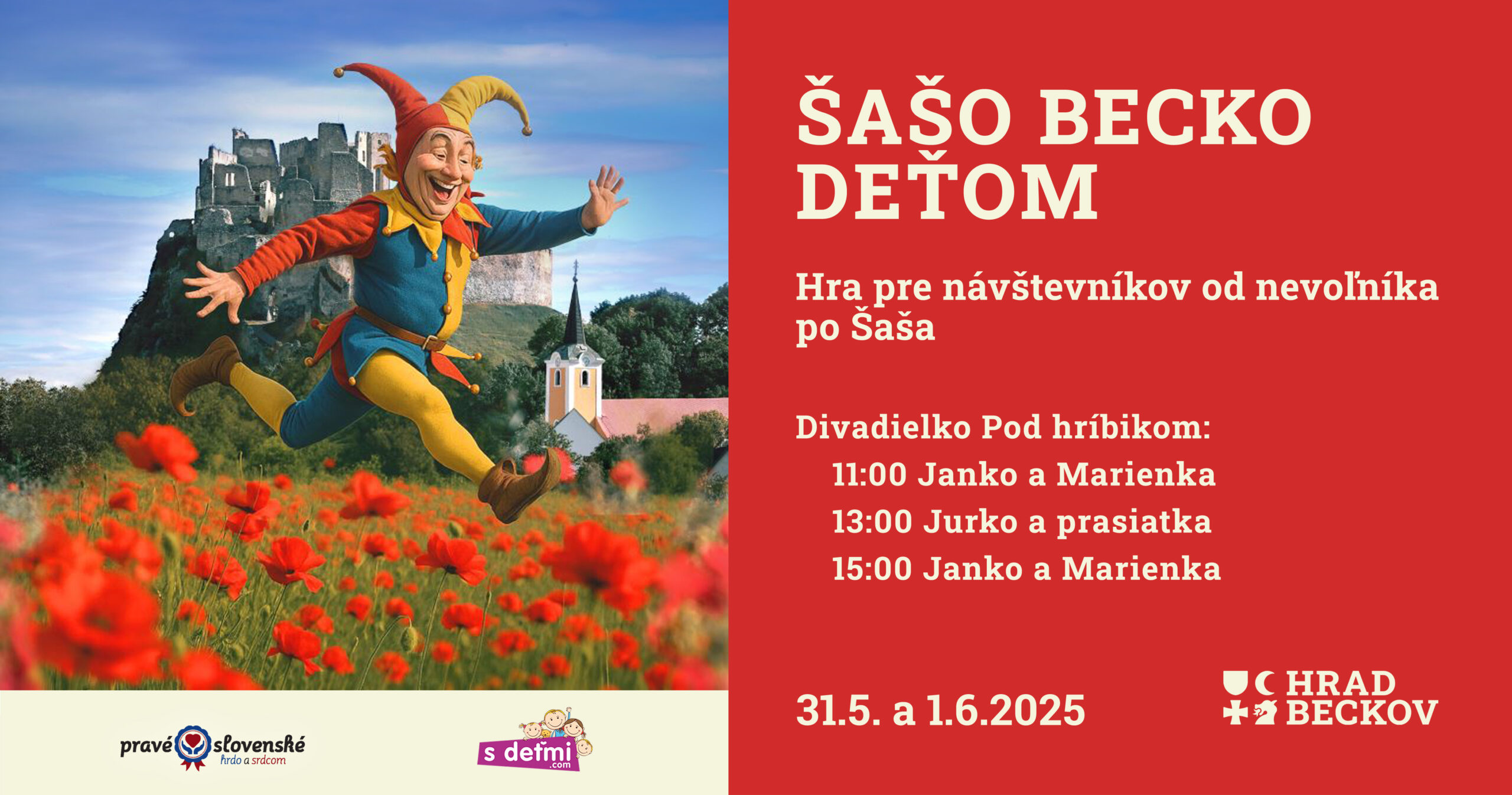 Šašo Becko ďeťom - Visit Trenčín