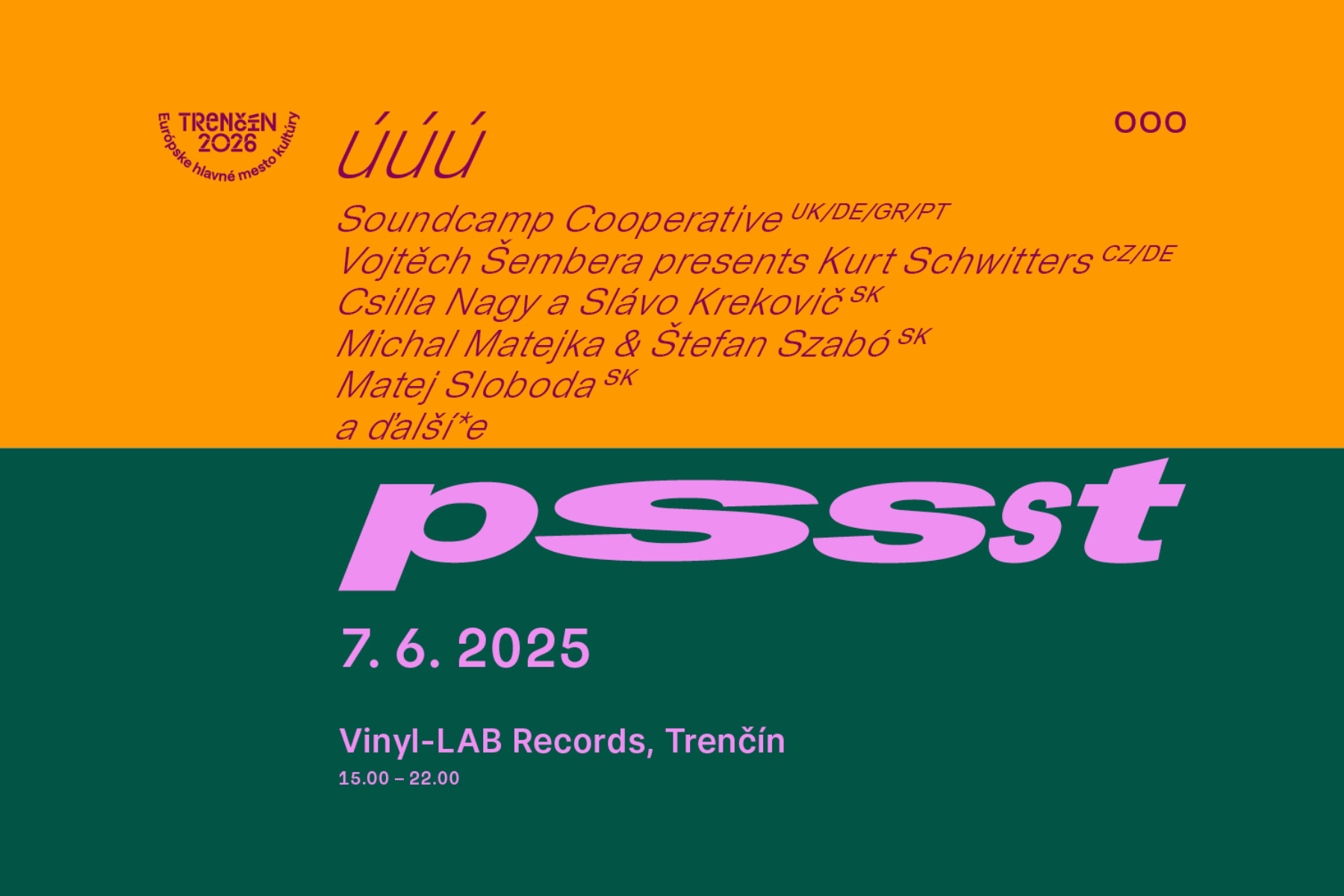 ÚÚÚ + PSSST - Visit Trenčín